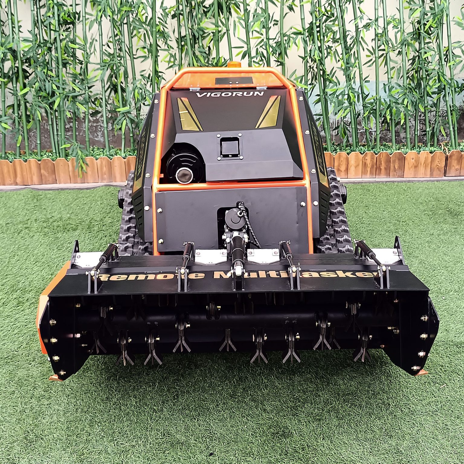 Remote control flail mower (MTSK1000 with flail mower) – Vigorun Mowing ...