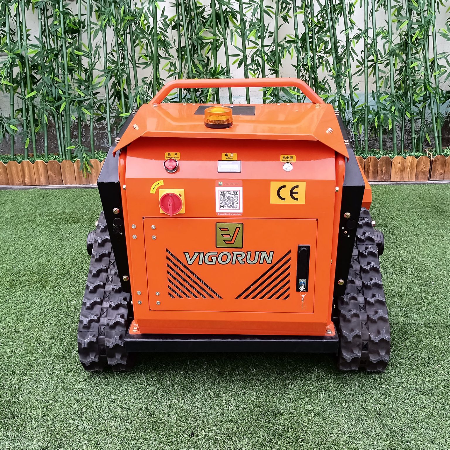 Remote control flail mower (MTSK1000 with flail mower) – Vigorun Mowing ...